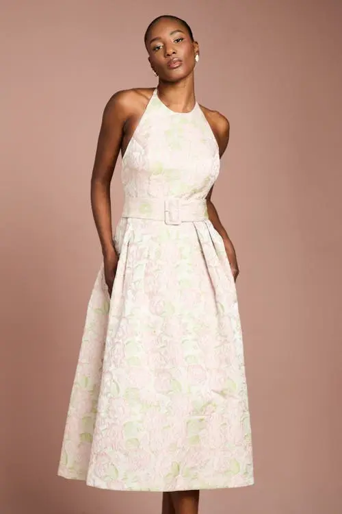 Coast Halter Neck Midi Dress