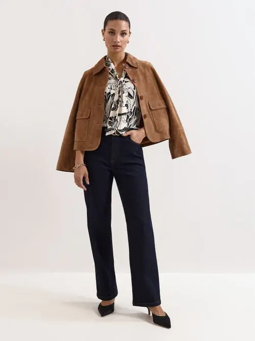 PHASE EIGHT Aisra Lace Trimmed Blouse