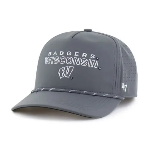 '47 Wisconsin Badgers Forward Vent Hitch Rope Adjustable Hat