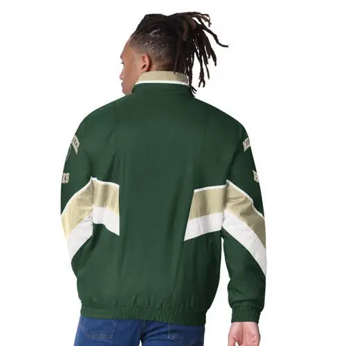 STARTER Milwaukee Bucks Full-zip Jacket