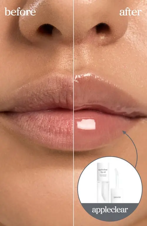 NOONI Moisturizing & Softening Lip Oil - Appleclear