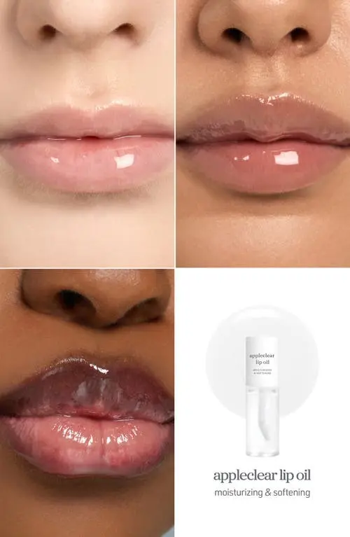 NOONI Moisturizing & Softening Lip Oil - Appleclear