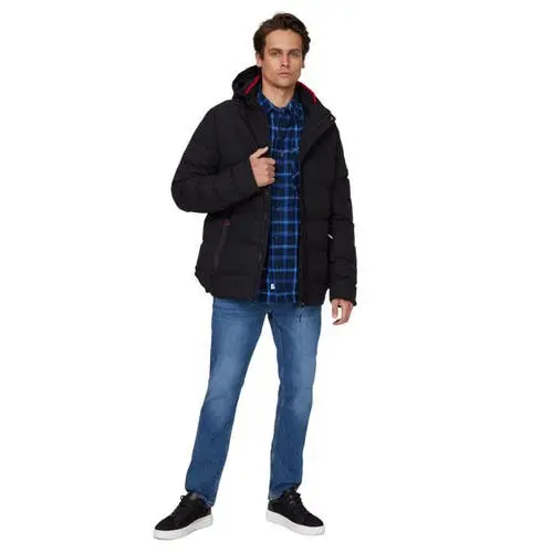 TRESPASS Habbton Quilted Padded Jacket With Hood