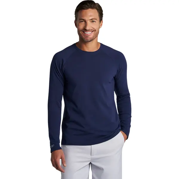 Coolibar Suntect Shield Performance Long Sleeve T-shirt - Navy