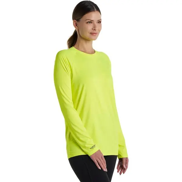 Coolibar Suntect Shield Shirt Performance Long Sleeve T-shirt - Yellow
