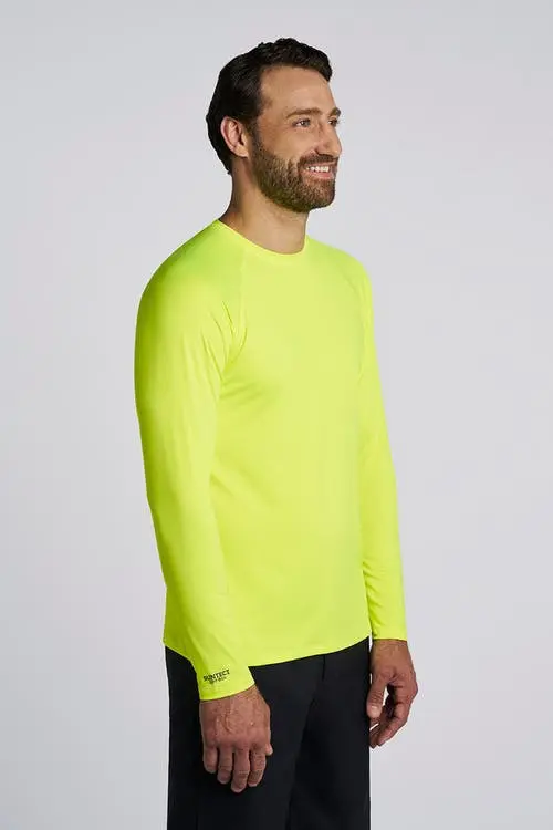 Coolibar Suntect Shield Shirt Performance Long Sleeve T-shirt - Yellow