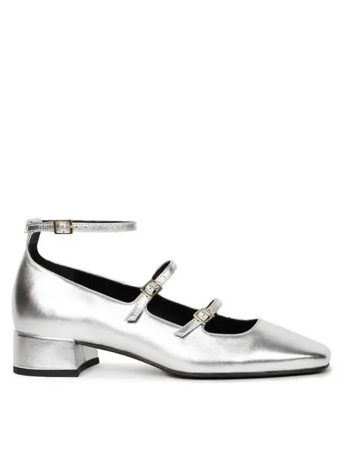 BOBBIES Suzie Pumps & Mary Janes - Silver
