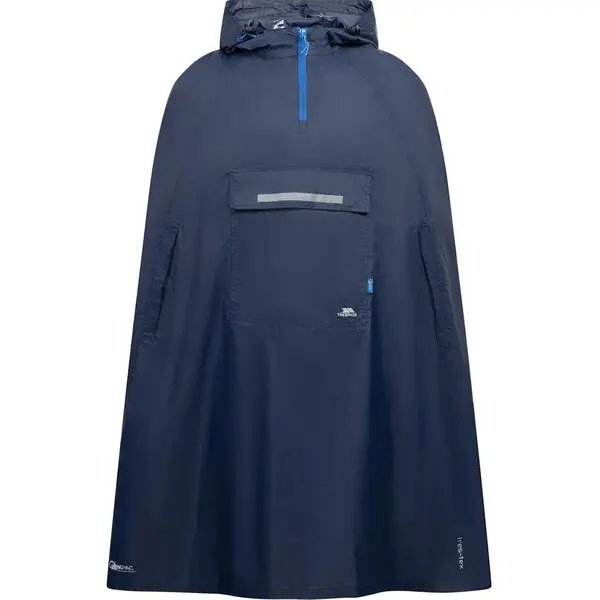 TRESPASS Qikpacgender Inclusive Hooded Waterproof Packaway Poncho
