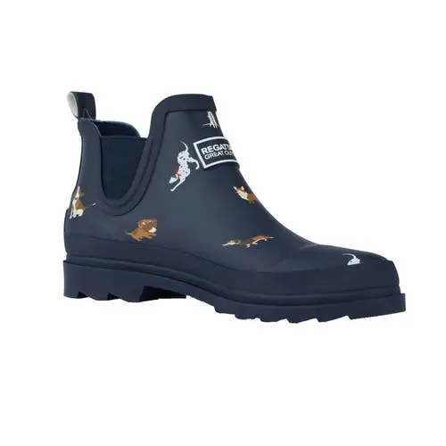 REGATTA Harper Ankle Dog Print Galoshes