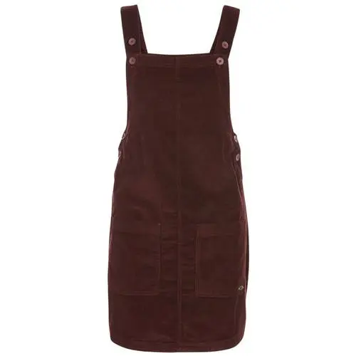 TRESPASS Twirl Casual Dress - Chestnut