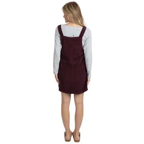 TRESPASS Twirl Casual Dress - Fig