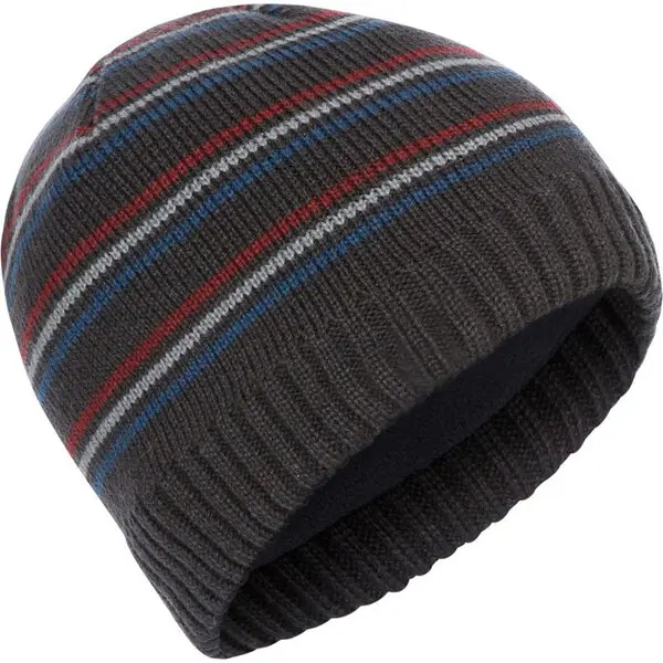 TRESPASS Ray Beanie Hat - Dark Gray