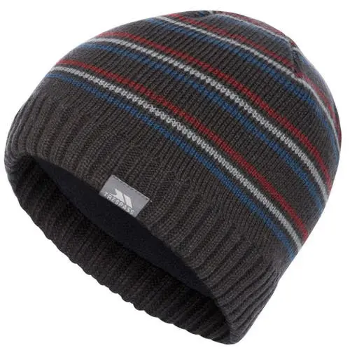 TRESPASS Ray Beanie Hat - Dark Gray