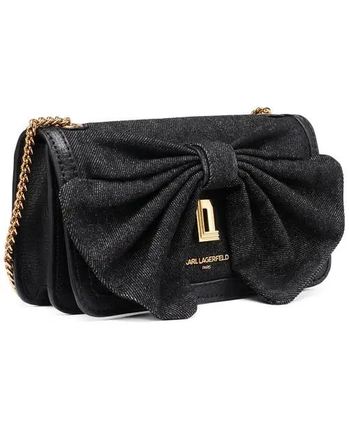 Karl Lagerfeld Paris Kosette Denim Crossbody Bag