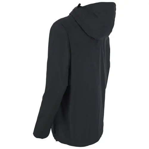 TRESPASS Corvo Hooded Full Zip Waterproof Jacket/coat - Black