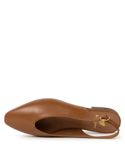 BOBBIES Anouk Square-toe Ballet Flats