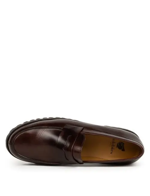 BOBBIES Frank Loafers With Notched Sole