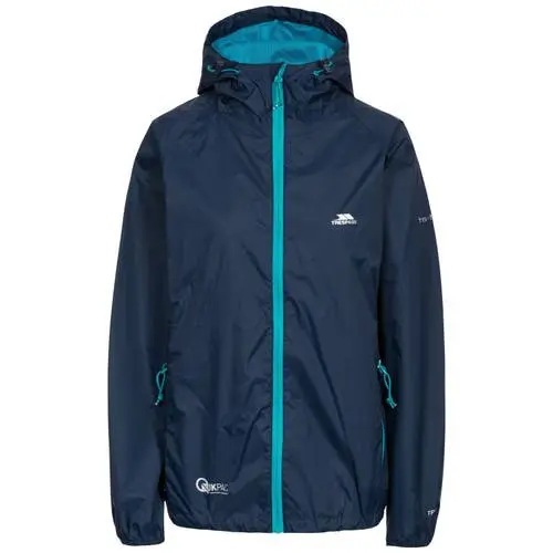 TRESPASS Qikpac Packaway Waterproof Jacket - Navy