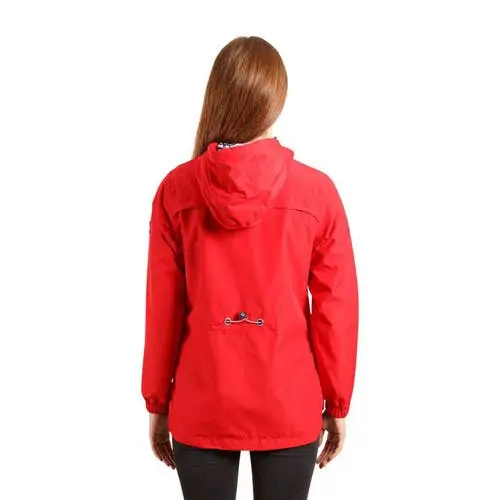 TRESPASS Flourish Waterproof Jacket - Red