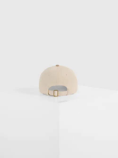 Manière De Voir Maniere De Voir Floral Eiffel Baseball Cap - Beige