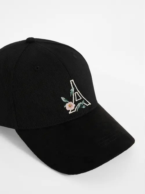 Manière De Voir Maniere De Voir Floral Eiffel Baseball Cap