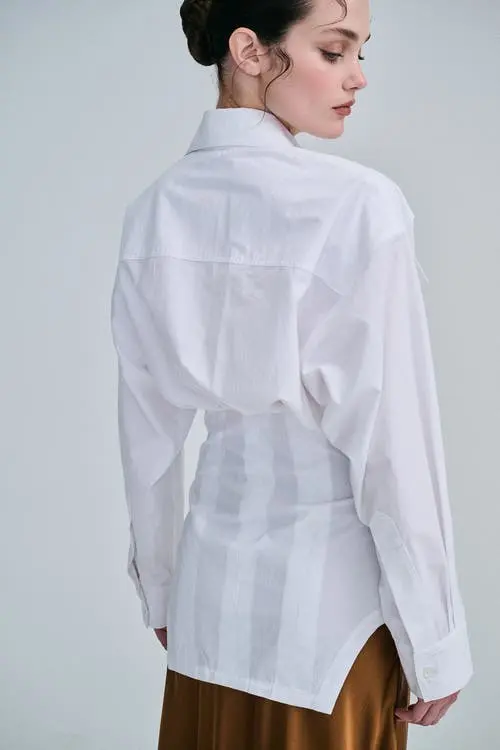 ALYSON EASTMAN Riri Button Up