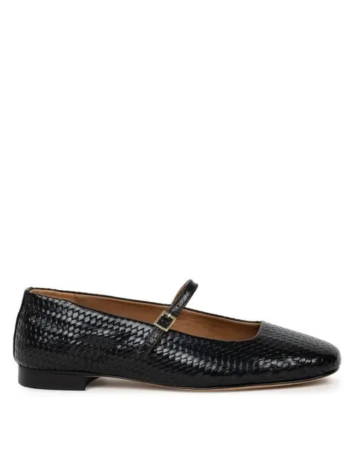 BOBBIES Mikie Ballet Flats - Intense Black