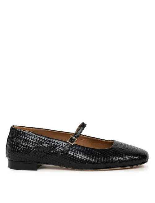 BOBBIES Mikie Ballet Flats - Intense Black