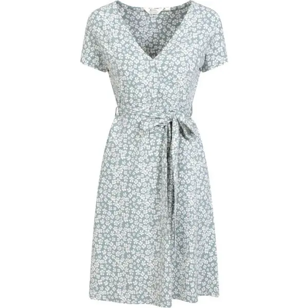 Mountain Warehouse Santorini Jersey Uv Protection Wrap Dress - Blue