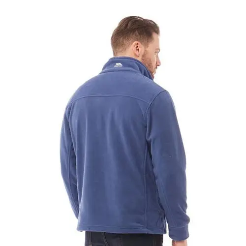 TRESPASS Bernal Full Zip Fleece Jacket - Navy