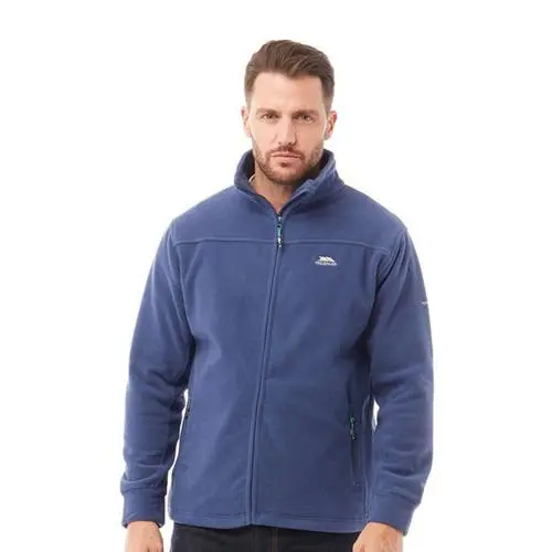 TRESPASS Bernal Full Zip Fleece Jacket - Navy
