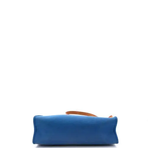 Hermès Herbag Zip Leather And Toile 31