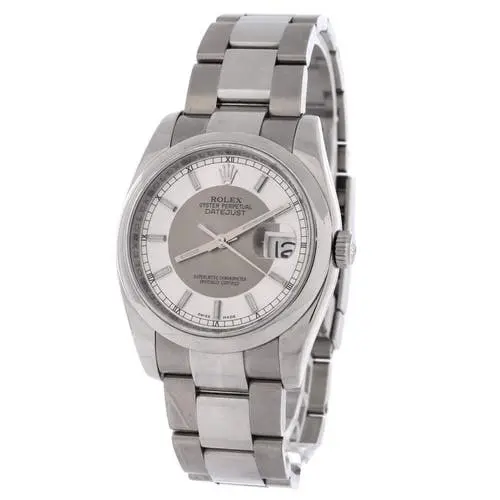 ROLEX Oyster Perpetual Datejust Automatic Watch Stainless Steel 36