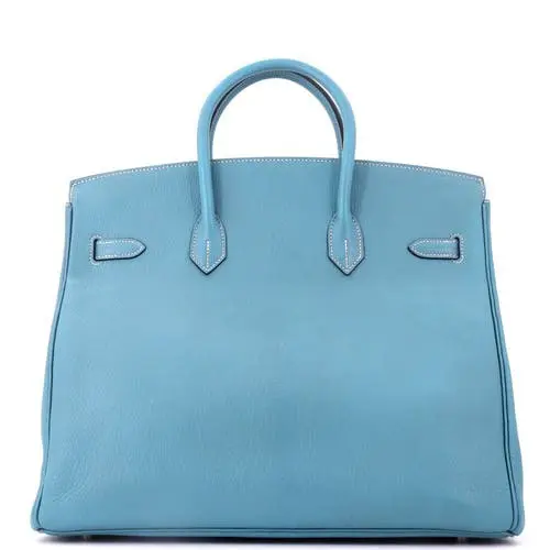 Hermès Hac Birkin Bag Chevre De Coromandel With Palladium Hardware 36