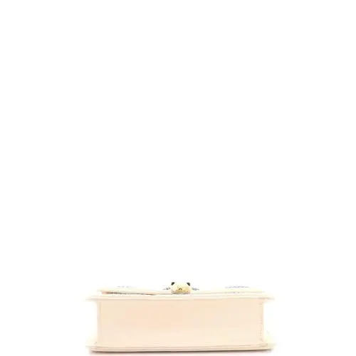 BVLGARI Serpenti Forever Shoulder Bag Whipstitched Leather Small