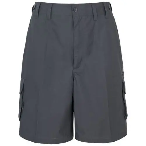 TRESPASS Gally Water Repellent Hiking Cargo Shorts - Graphite