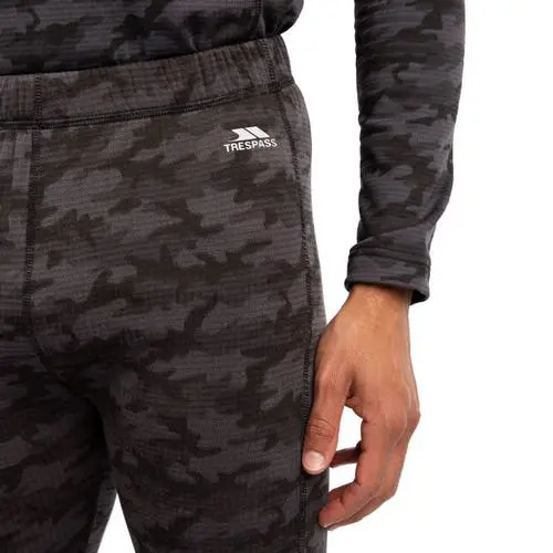 TRESPASS Derren Camo Base Layer Bottoms