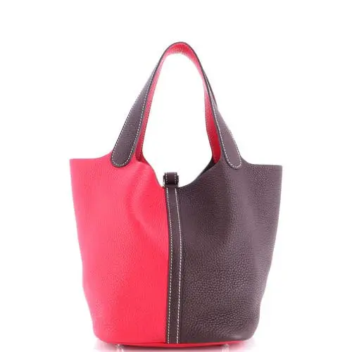 Hermès Picotin Lock Bag Bicolor Clemence Mm