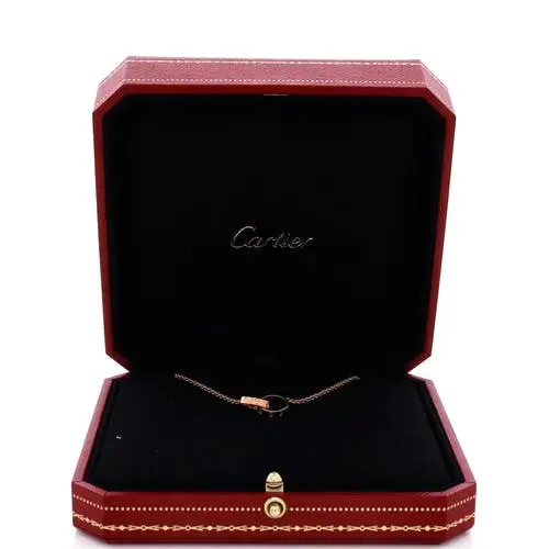 CARTIER Love Interlocking Bracelet 18k Rose Gold
