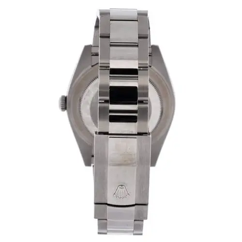ROLEX Oyster Perpetual Datejust Mint Green Automatic Watch Stainless Steel 41