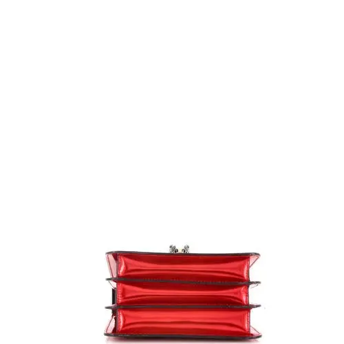 BVLGARI Serpenti Top Handle Bag Patent Small