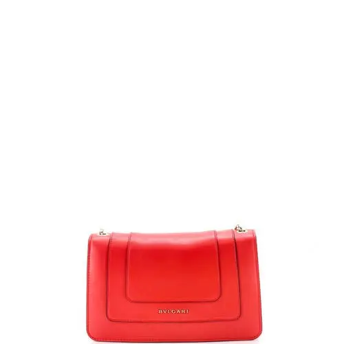 BVLGARI Serpenti Crossbody Bag Leather Small