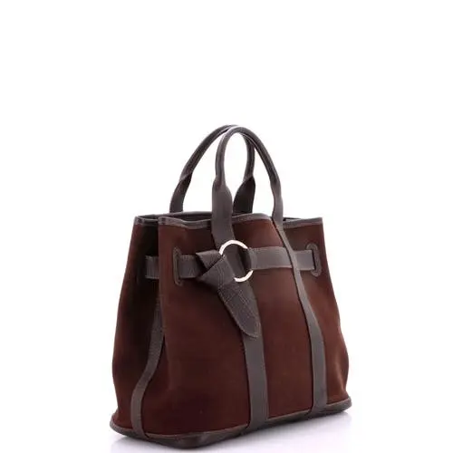 Hermès Ceinture Handbag Toile Pm