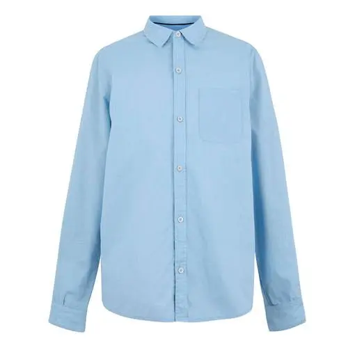 REGATTA Loran Long-sleeved Shirt - Chambray Blue