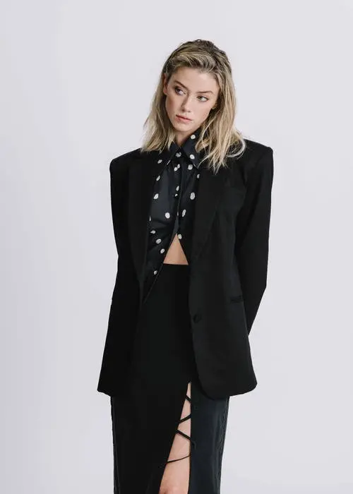 ALYSON EASTMAN St. Honore Blazer - Black