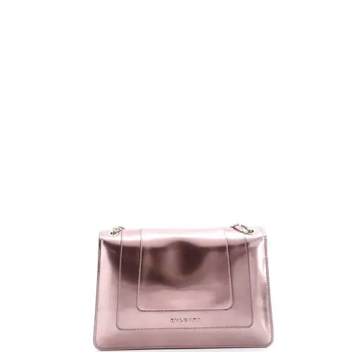 BVLGARI Serpenti Forever Shoulder Bag Patent Medium