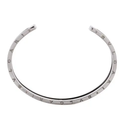 BVLGARI B.zero1 Cuff Bracelet Stainless Steel And 18k Rose Gold