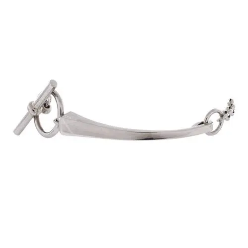 Hermès Clou De Forge Chain Bracelet Sterling Silver - Metallic Silver