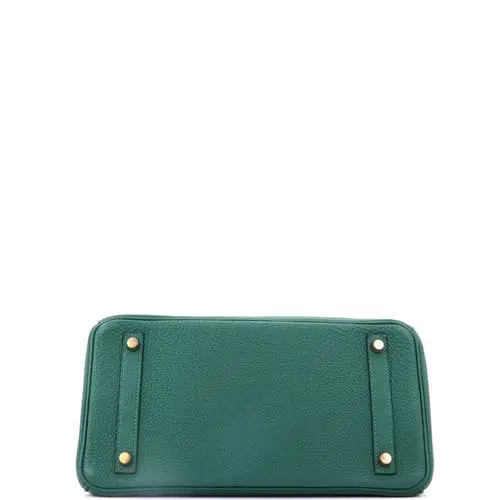 Hermès Birkin Handbag Togo With Gold Hardware 30