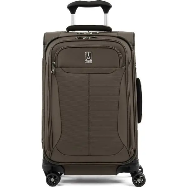TRAVELPRO Tourlite Softside Expandable 21" Carry On Spinner Luggage - Espresso